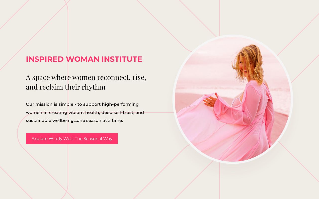 Inspired Woman Institute - Wildly Well
